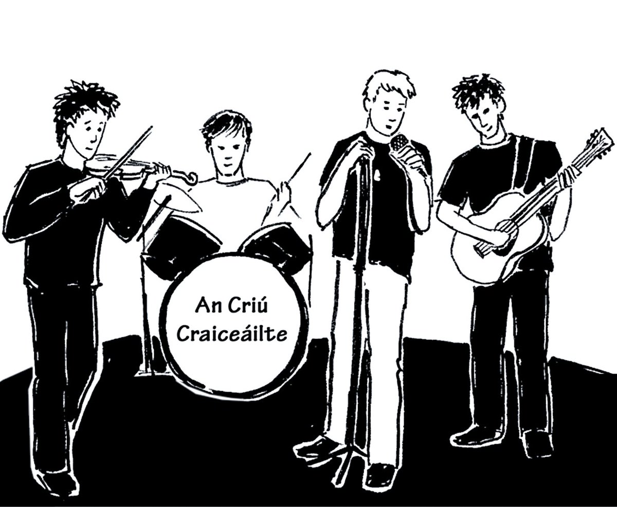 Gach Líníocht Mac Tíre Dubh Tá Gliogar Ag Tabhairt Ardán Do
