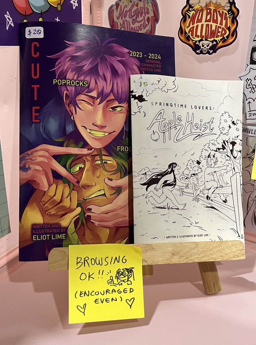 OphiliaBedelia don't have physical copies for sale but my s」Eliot 🩻の漫画