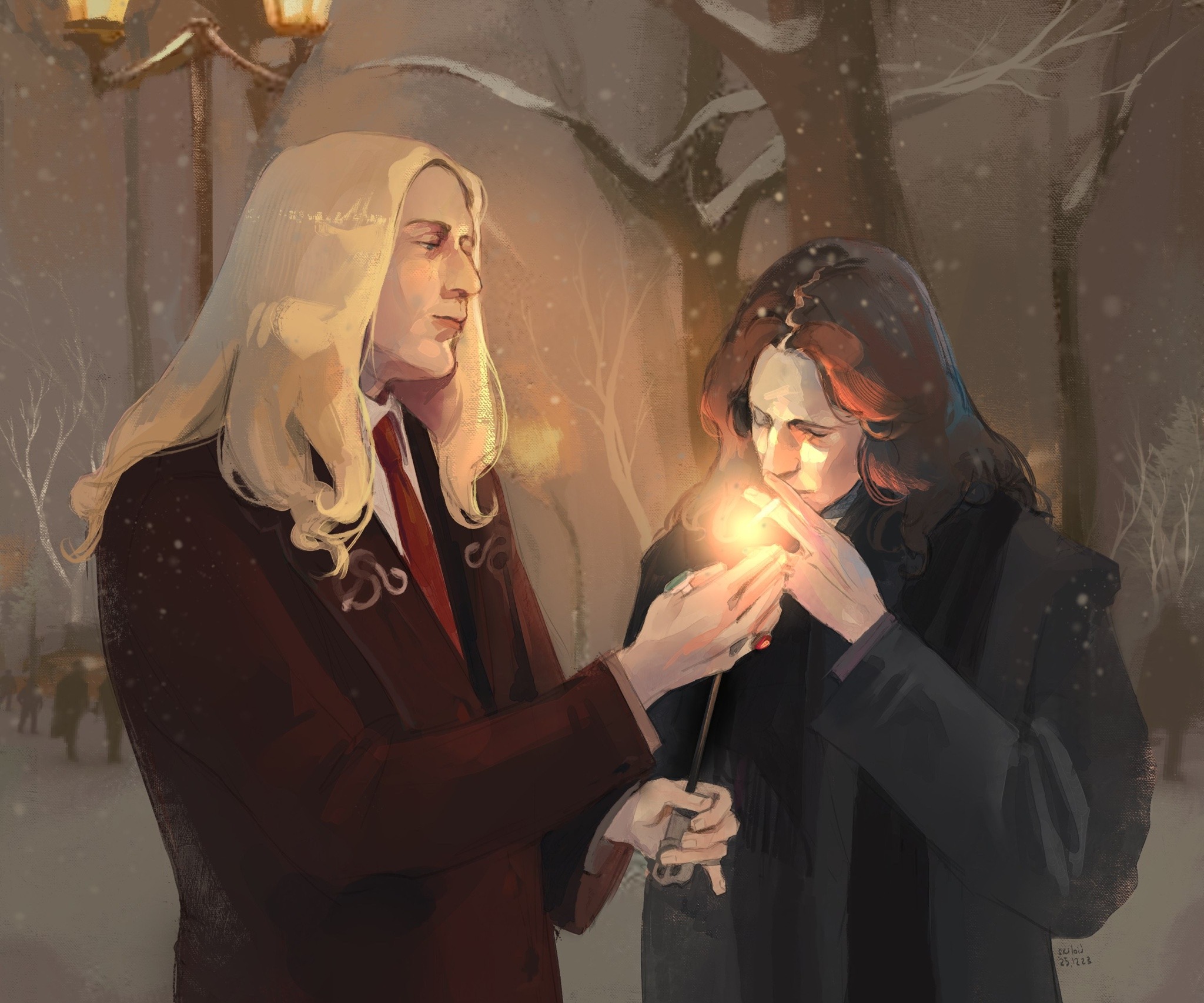 Lucius Malfoy Fan Art Harry Potter Aesthetic Designs Narcissa And