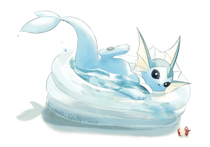 「vaporeon」Fan Art(Latest)
