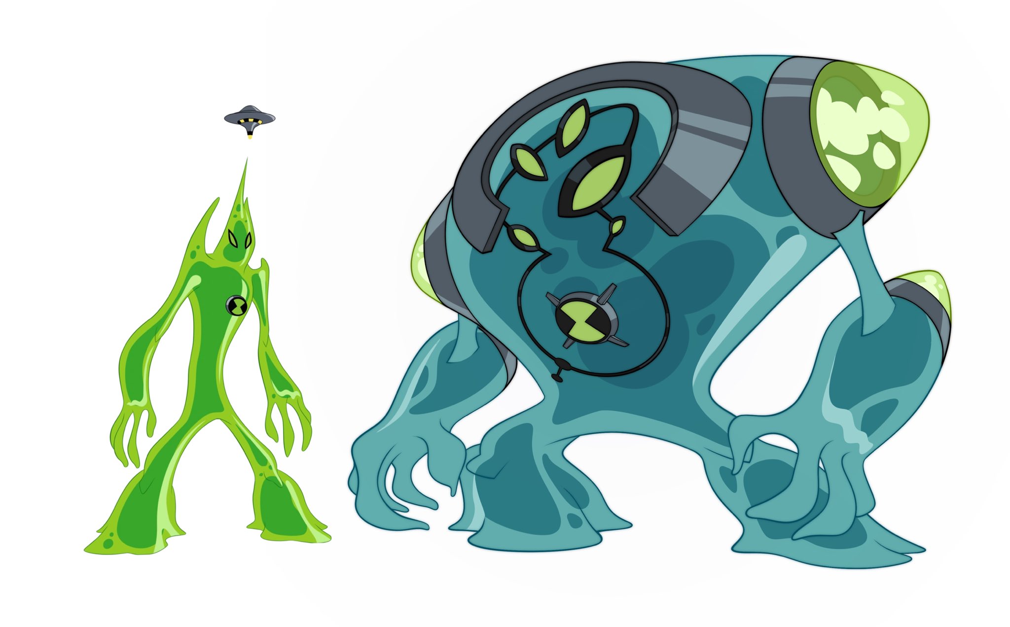 Ultimate Goop Ben 10 Goop Ben 10 Omniverse Albedo Goop Free