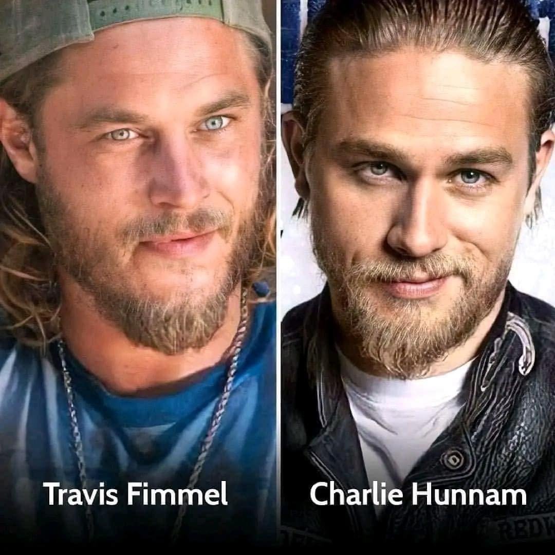 Travis Fimmel And Charlie Hunnam