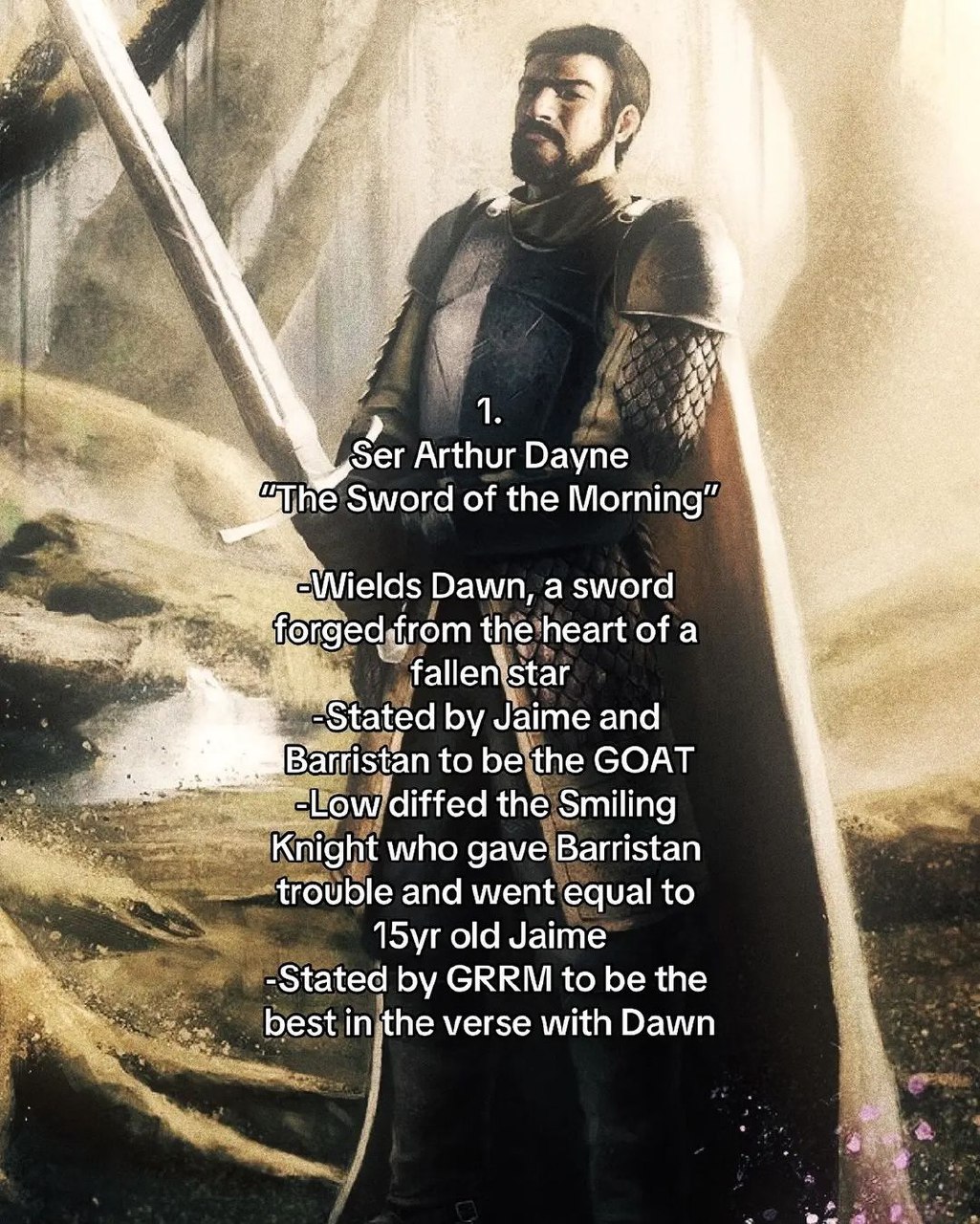 Ser Arthur Dayne Mourning Ser Arthur Dayne | I Can't Possibly Be Wrong