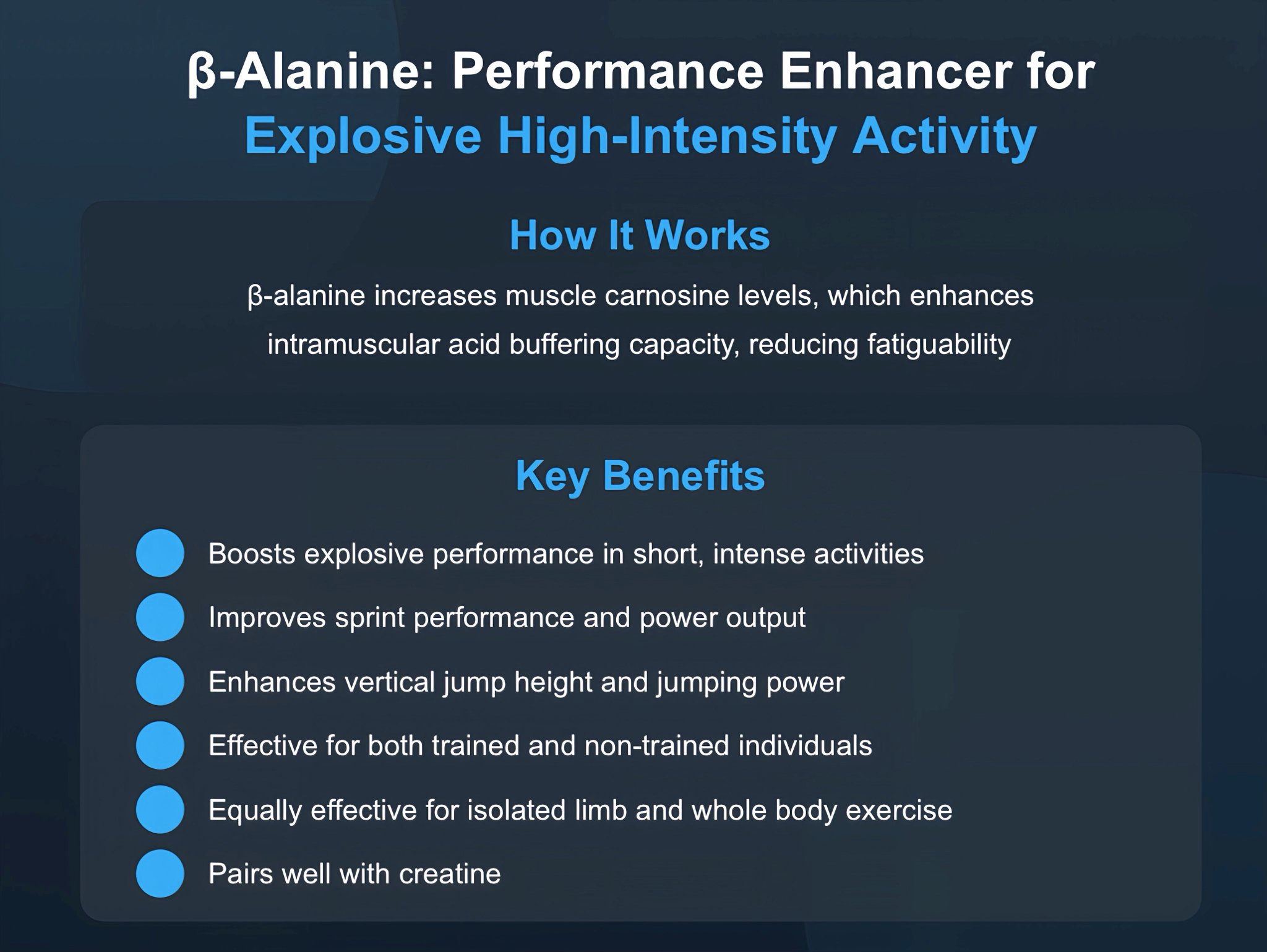 Explosive Performance