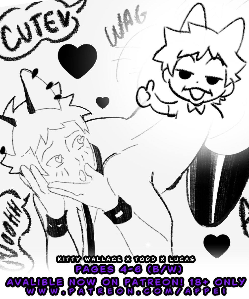 「another little comic based on stream doodle 」Appei COMMS CLOSED! WAITLIST CLOSED!の漫画