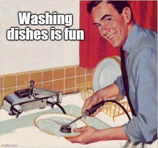 Washing Dishes Meme Meme Maker Is Washing Dishes Meme Generator!