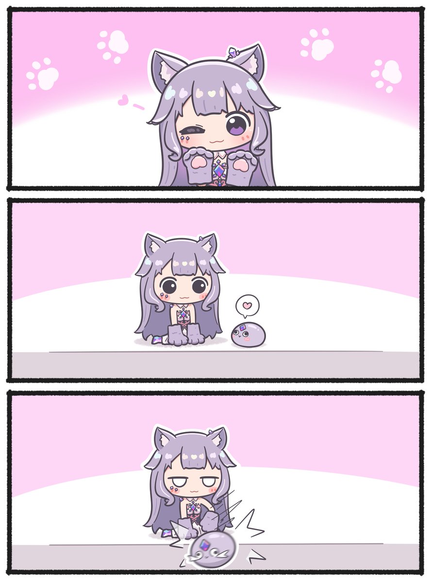 「Nodoka's asmr is too powerful☺️ #callillust #KFPicasso #inA」m-pienの漫画