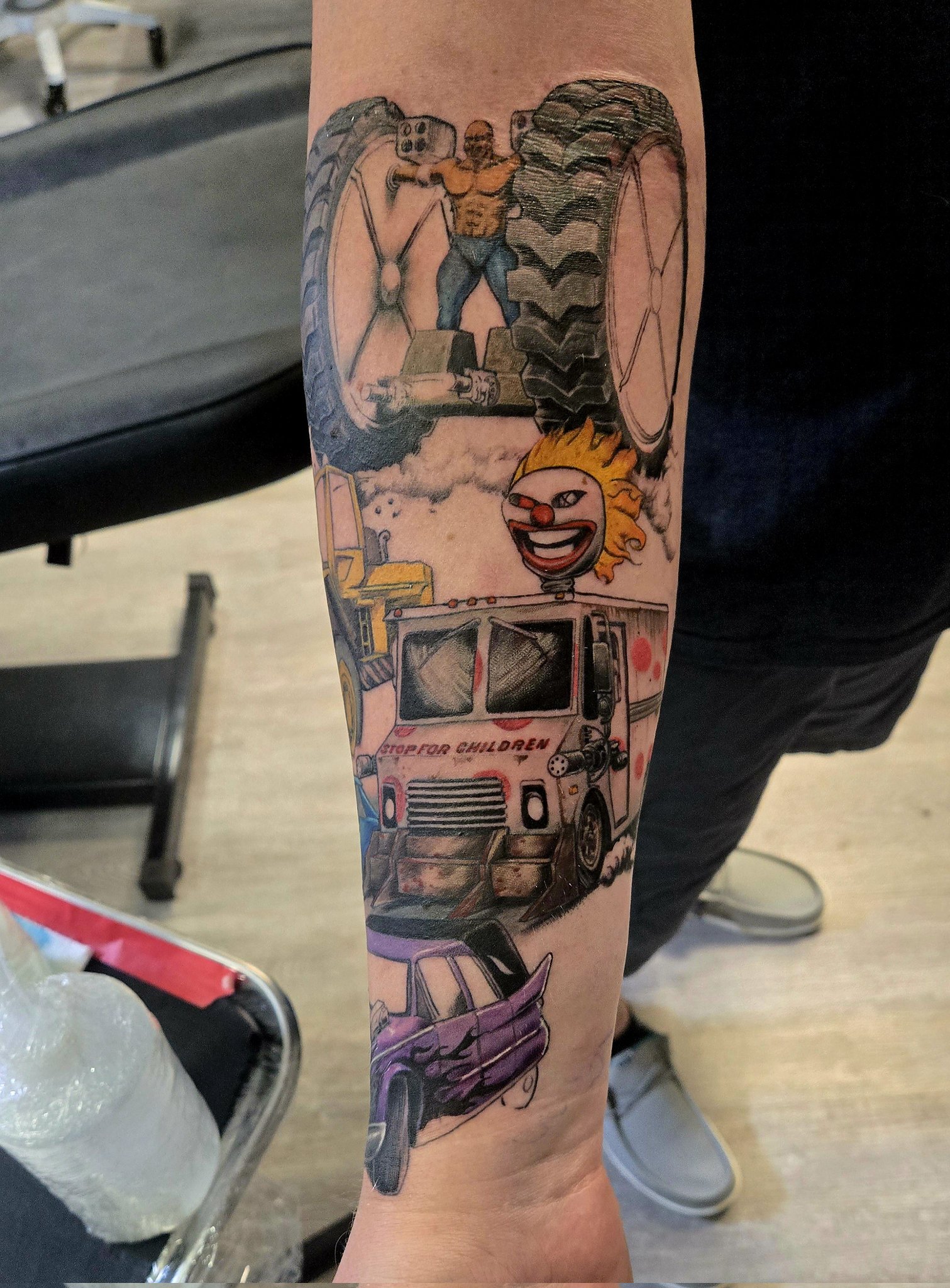 Twisted metal tattoo ideas - Bronctattooaus.com