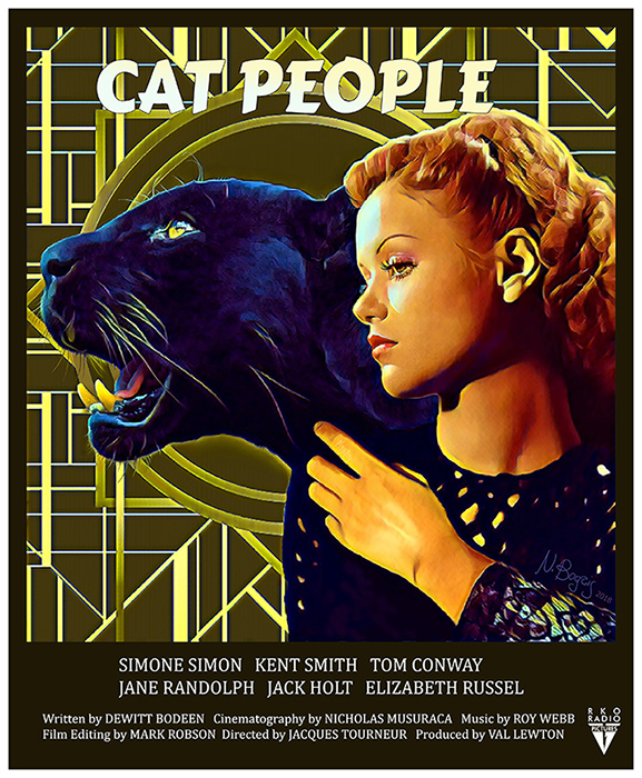 Cat People 1942 Poster