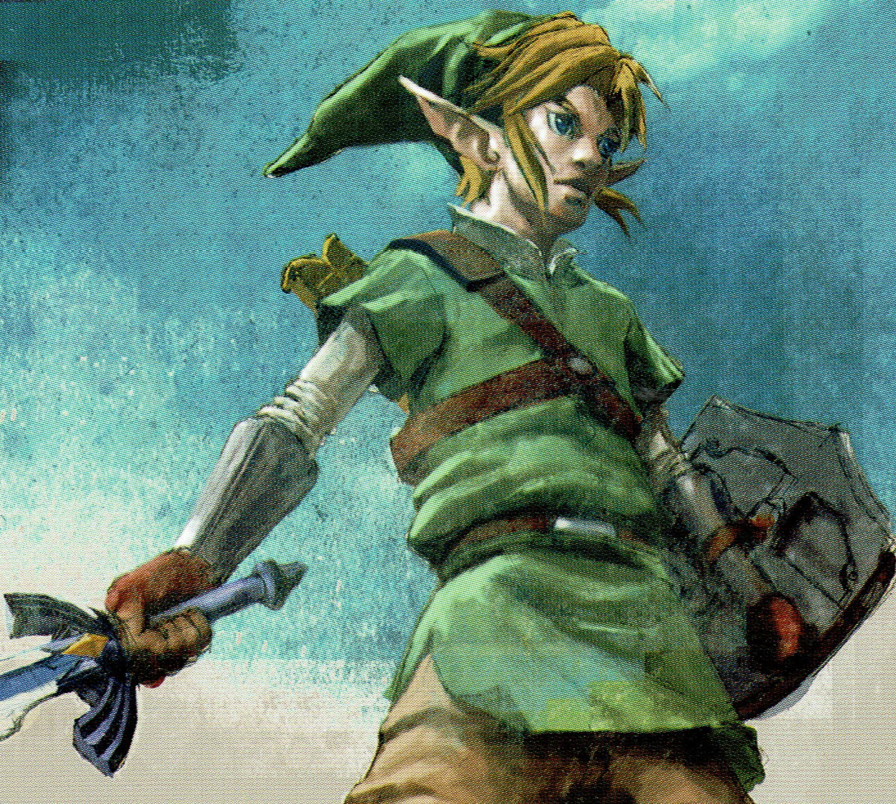 Skyward Sword Link Art