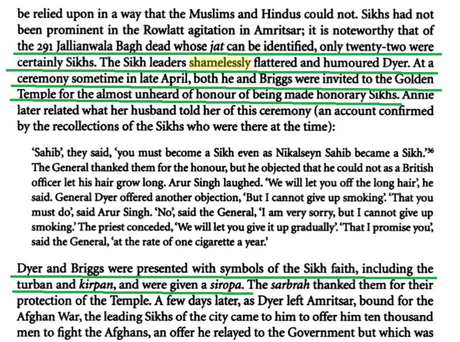 Here is a picture from Harmandir Sahib in 1919. On the left is General ...