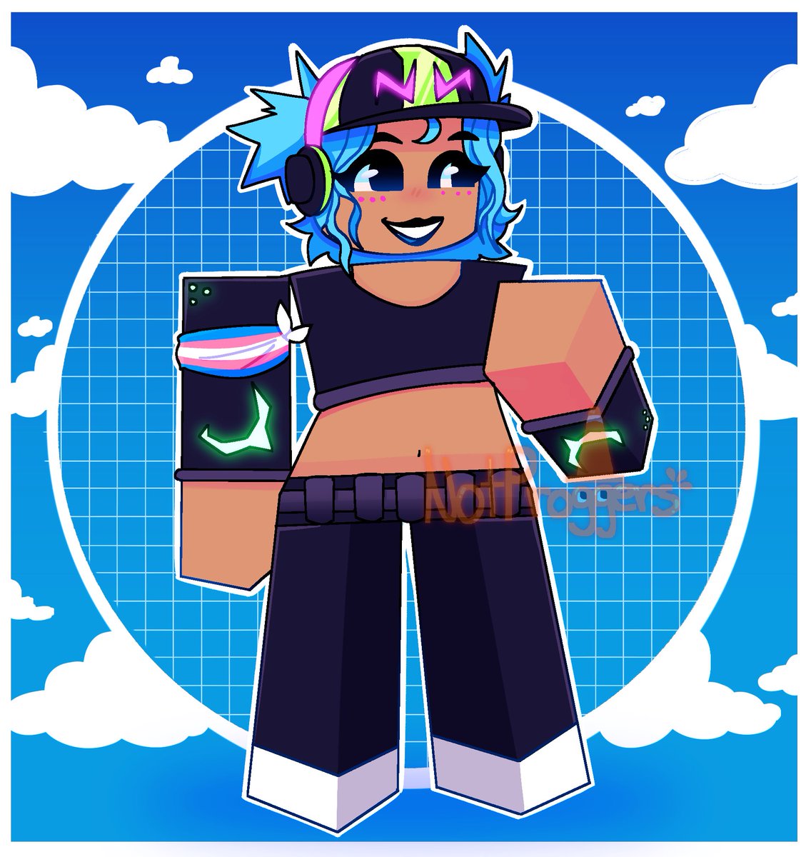 Neon Dj Roblox Avatar