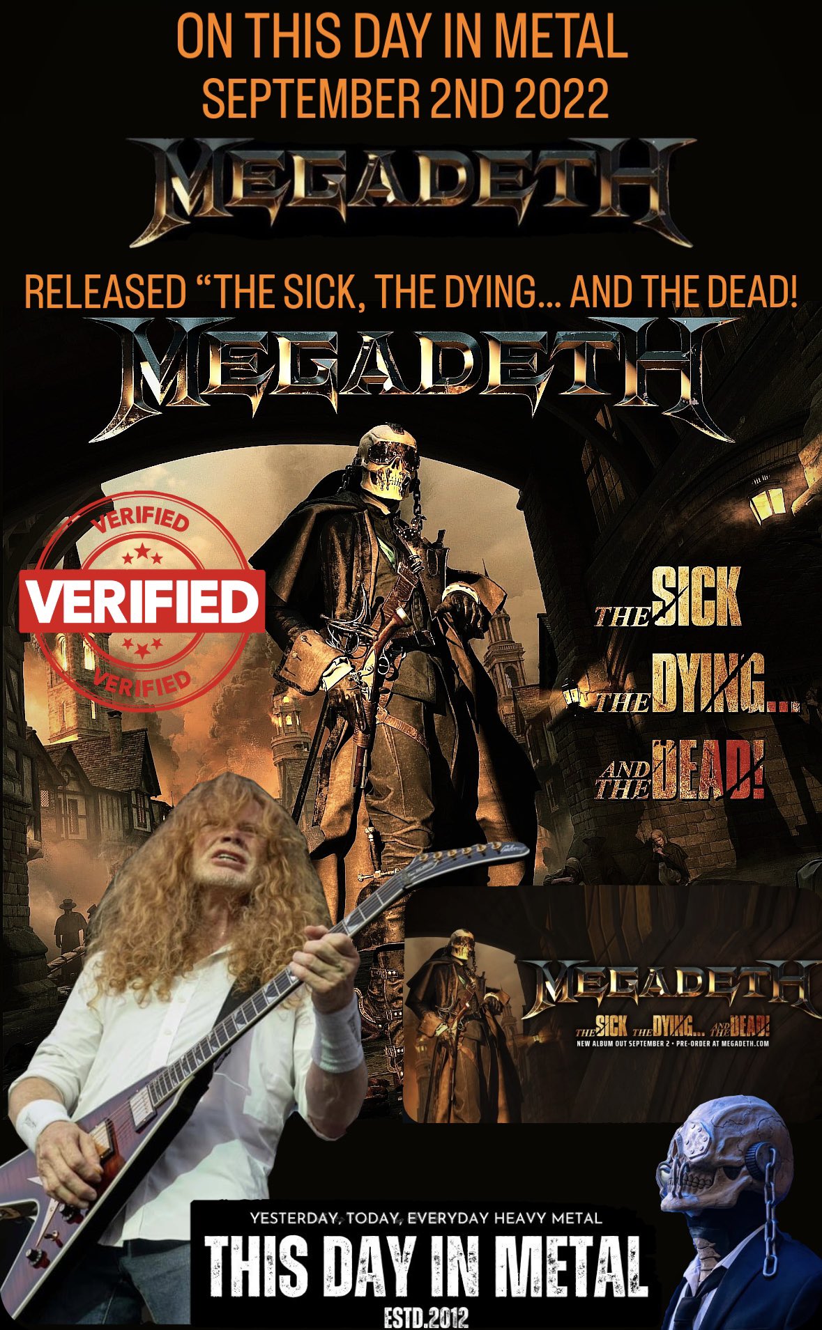 Megadeth S New Album Megadeth Have Started Working On A New Album