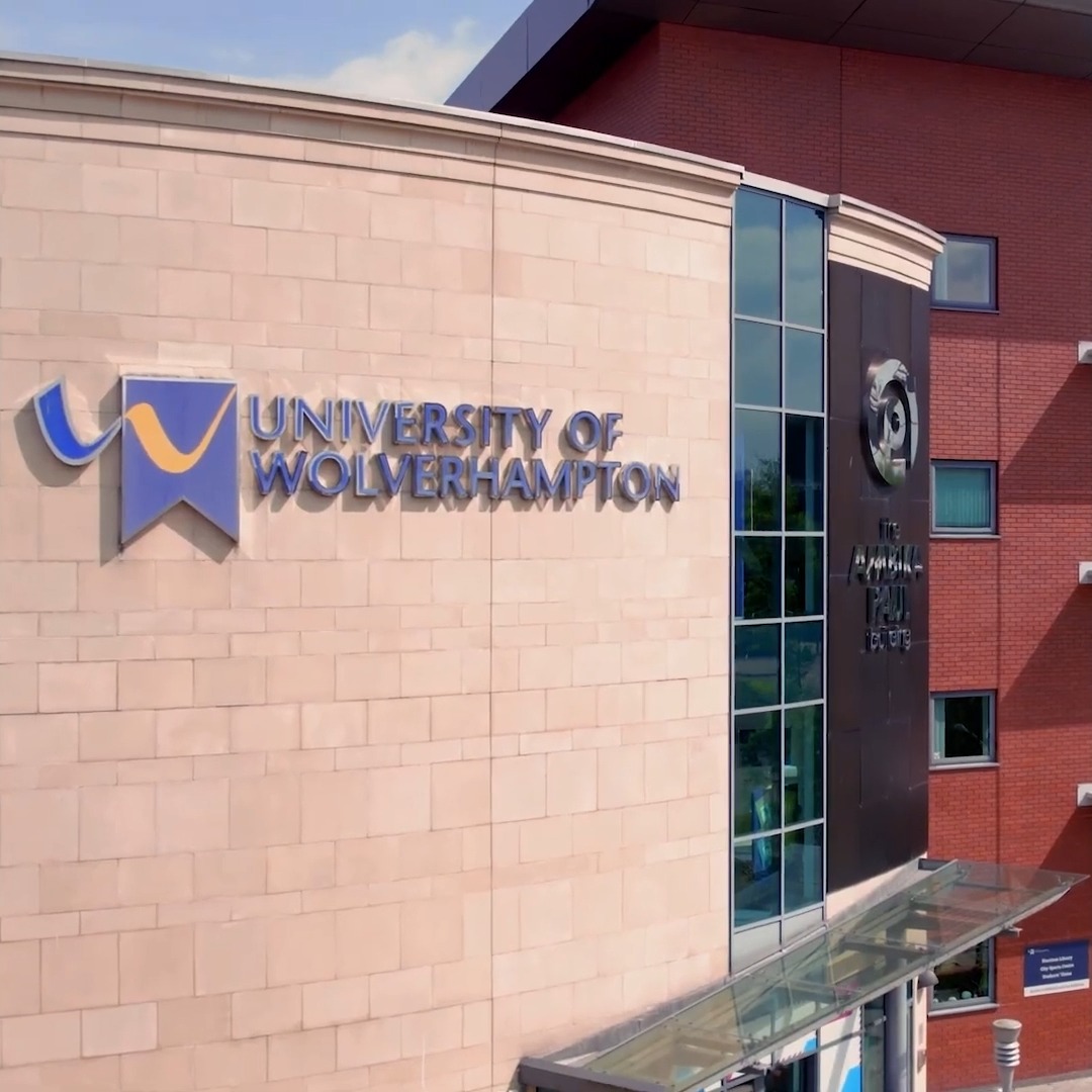 University Of Wolverhampton Logo University Of Wolverhampton At The