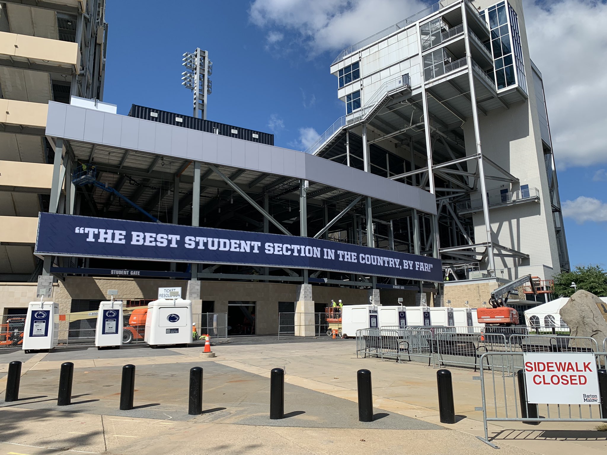 Gate F Beaver Stadium
