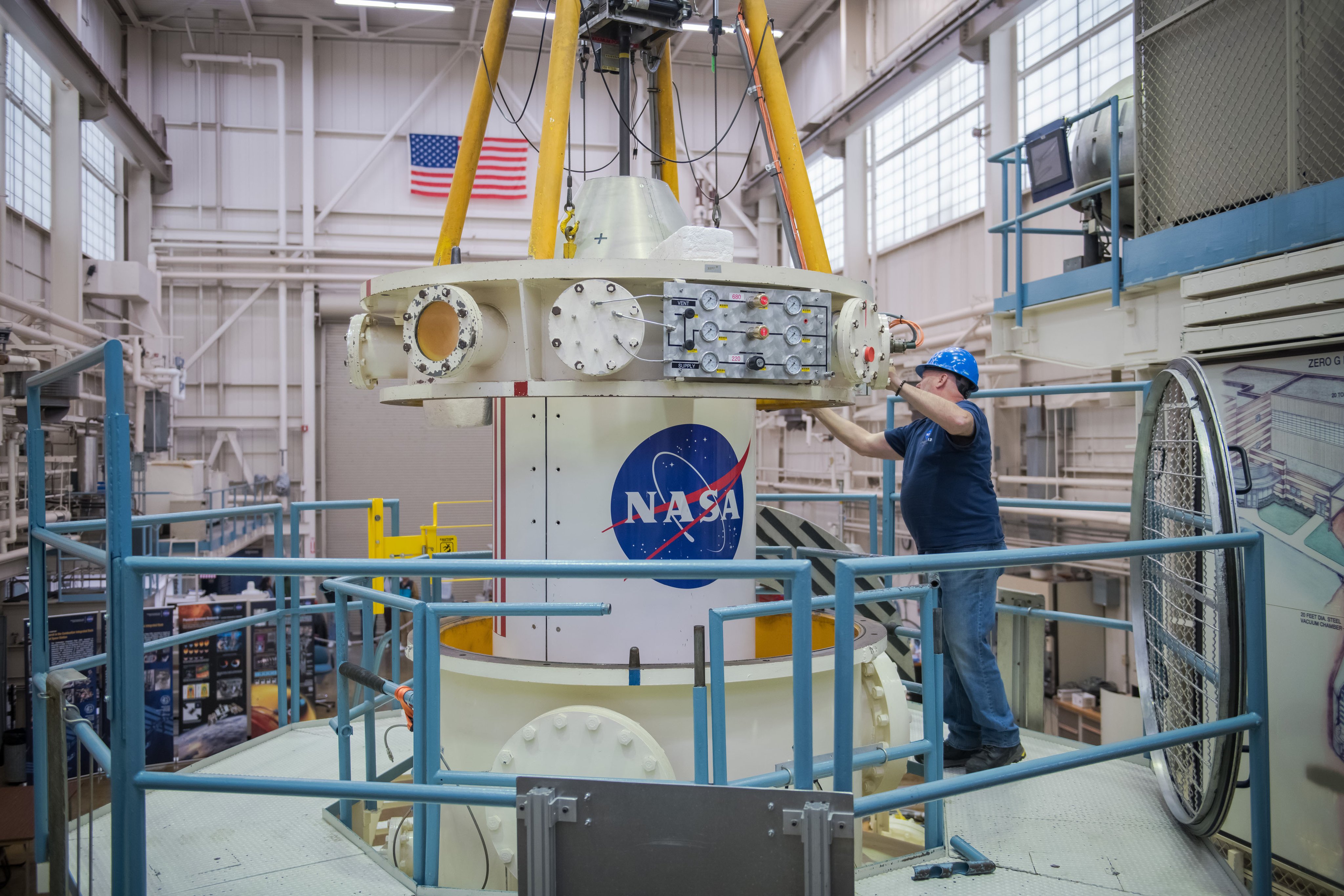 Zero Gravity Research Facility Nasa Glenn Research Center The Zero