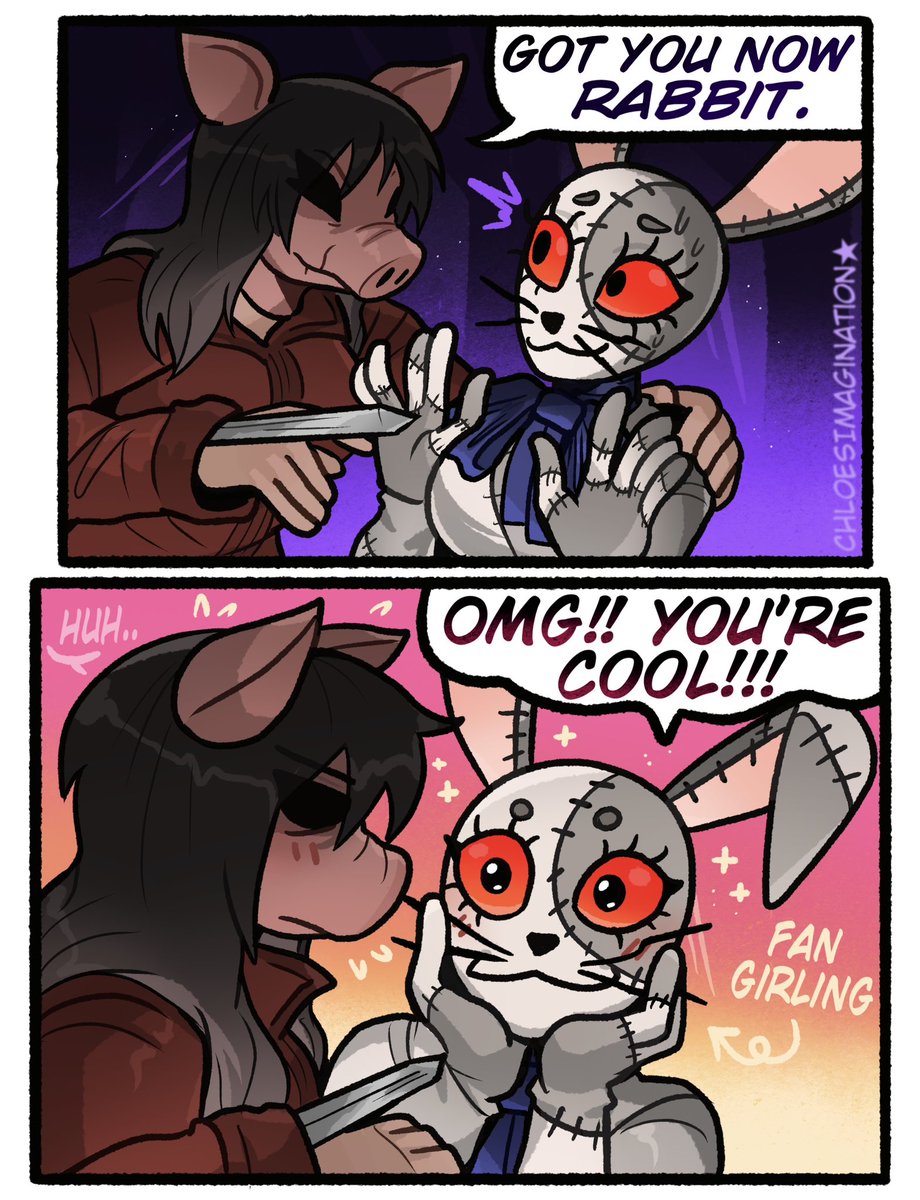 「FNAF Vanny and Amanda from DBD would get along.. 」ChloesImagination💫の漫画
