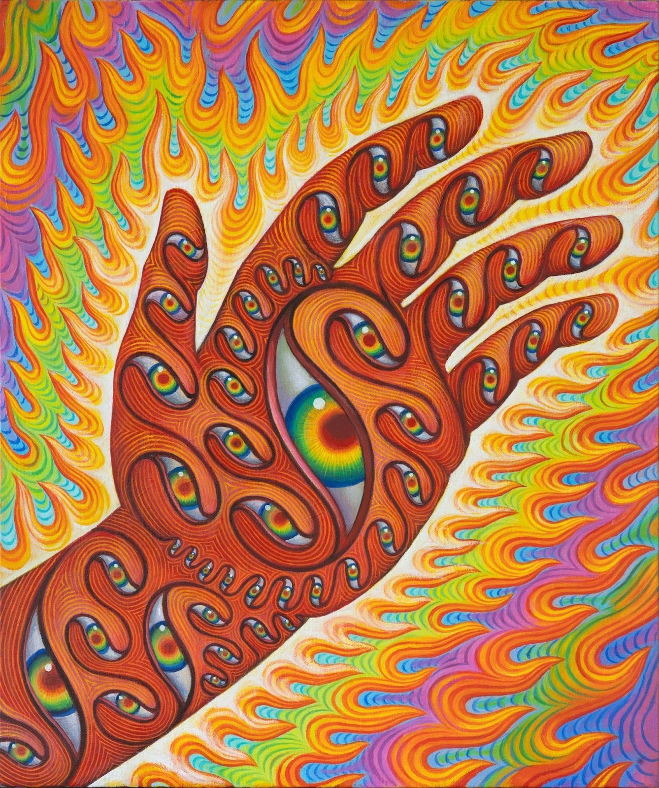 Alex Grey Cosmic Eye Artist Photos From The Top Tattoo Shop Near You.