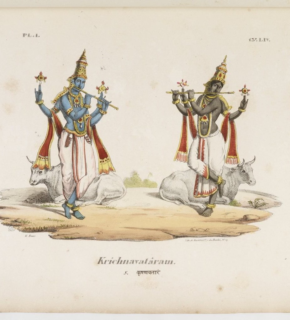 Illustrations of Hindu Gods and Goddesses by French Artist J.J ...