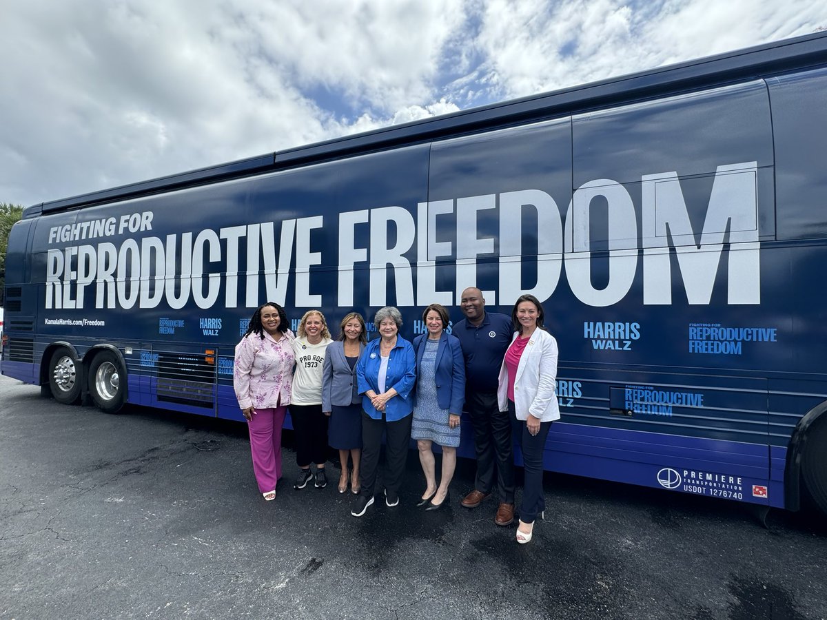 Today is the start of VP Harris' "Fighting for Reproductive Freedom ...