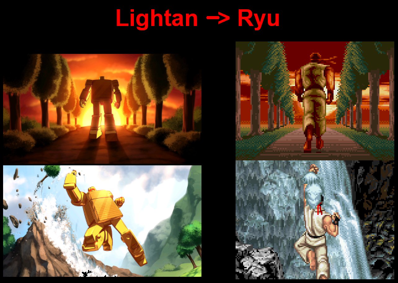 Street Fighter Ryu Tatsunoko