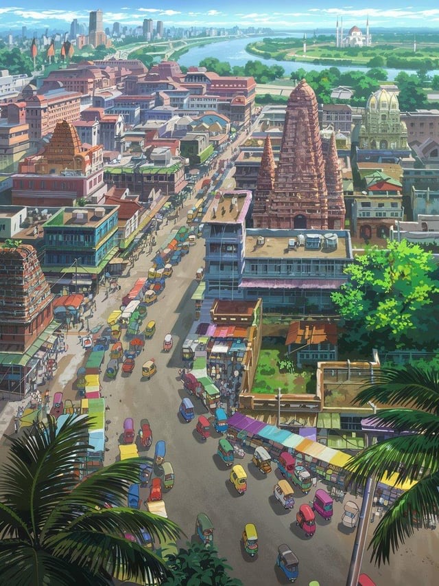 What if India looked like a Studio Ghibli anime? Ever wondered how our ...