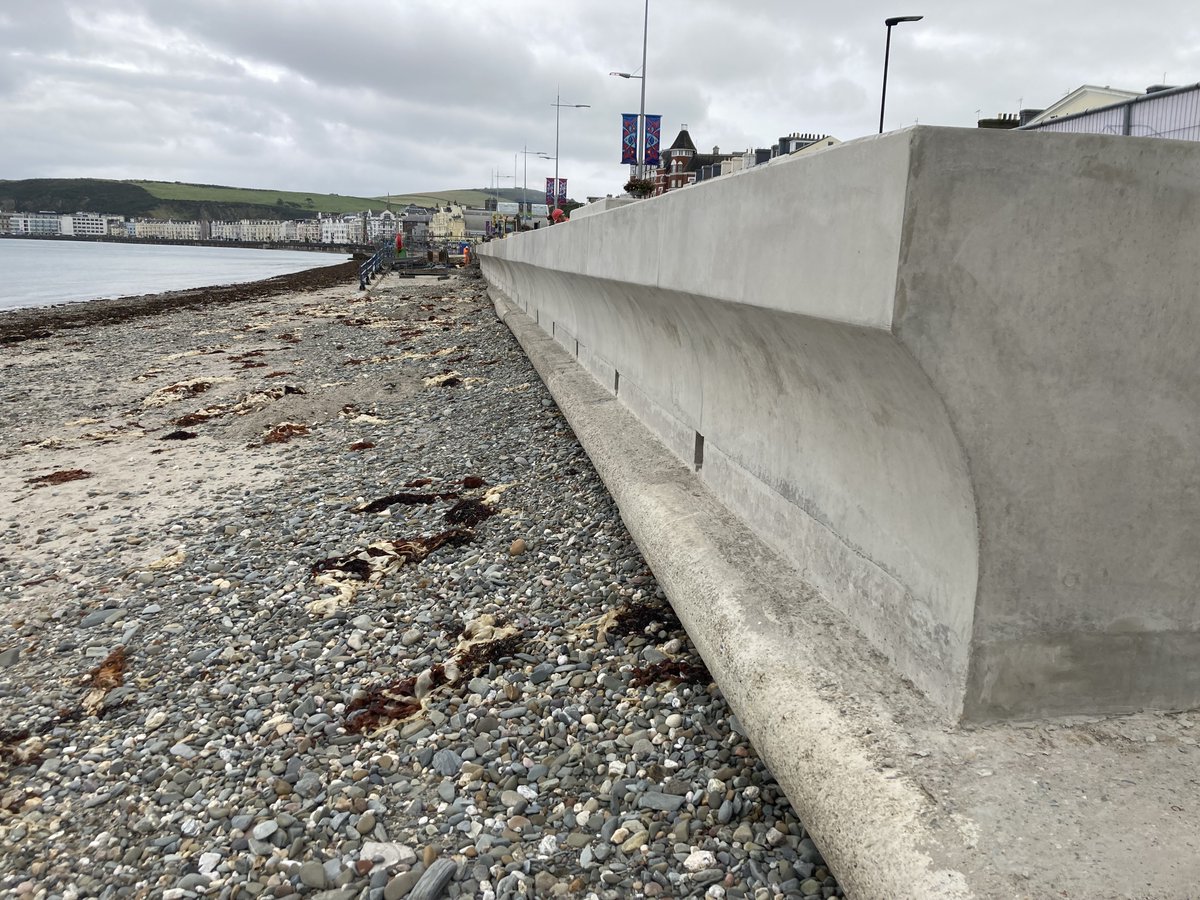 Recurved Seawall 17. An Example Of A Modern, Large Vertical Breakwater