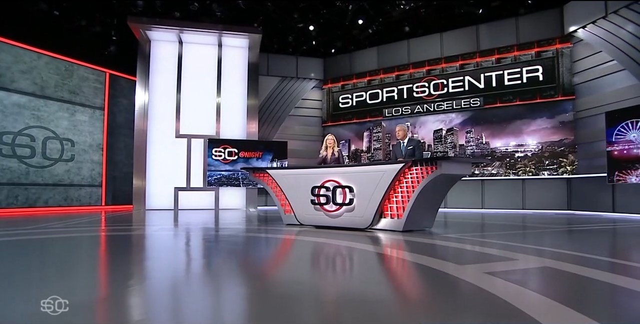 Sportscenter Set Background