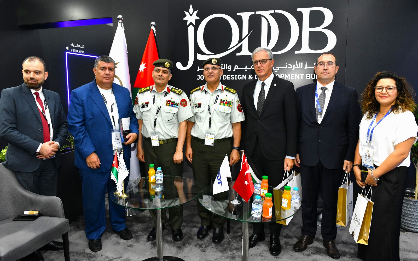 اتفاقية هامة بين شركة SDT التركية و JODDB الاردنية في سوفكس 2024