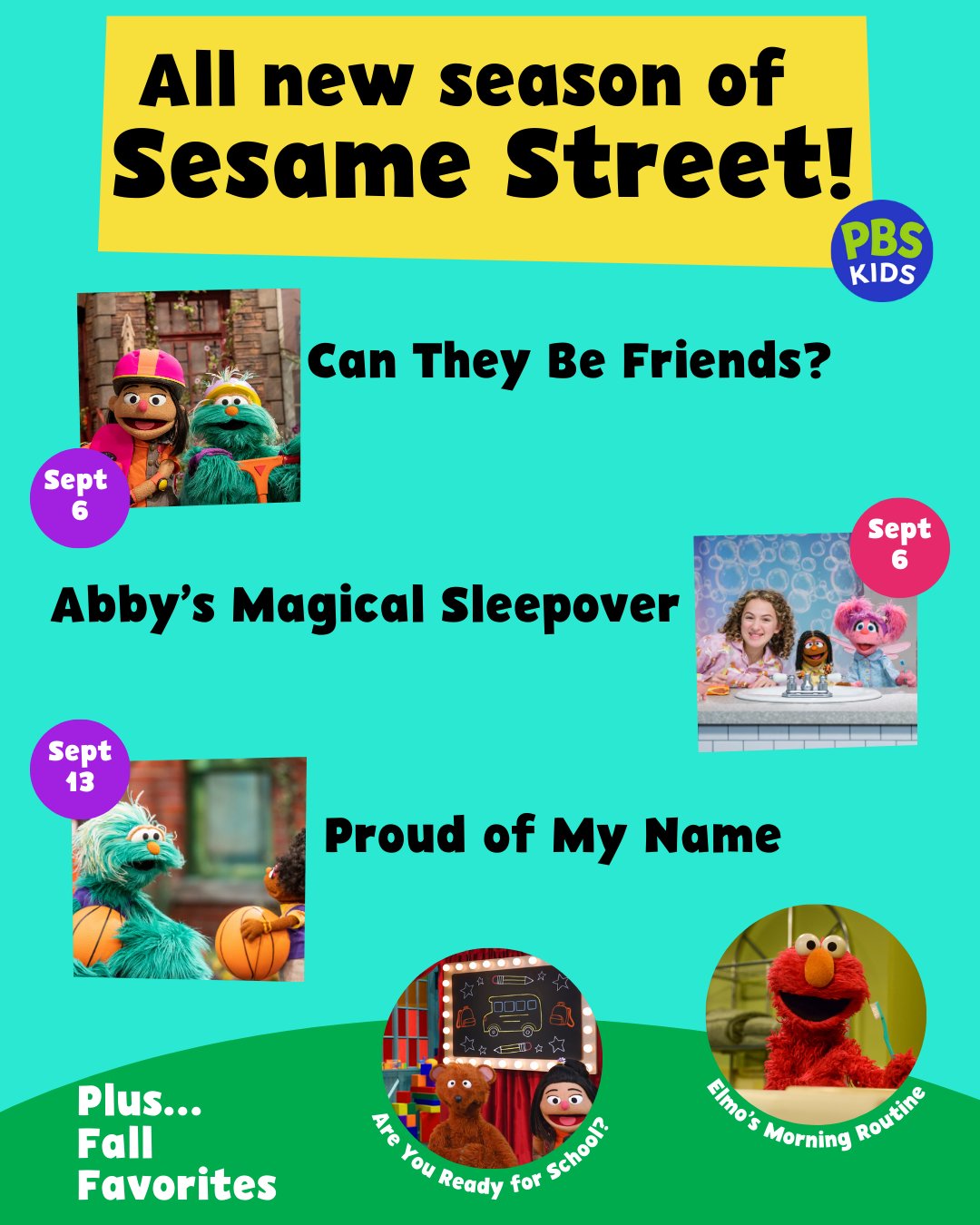 Pbskidsorg Sesame Street Julia's New Sesame Street Muppet Family