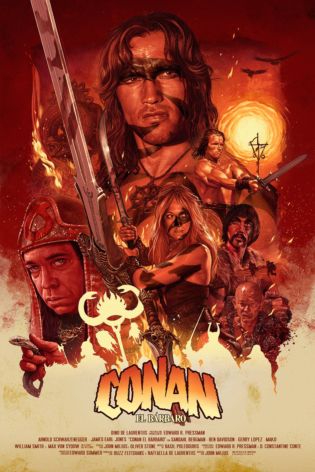 Conan The Barbarian Poster Conan The Barbarian Poster – From 7.95€