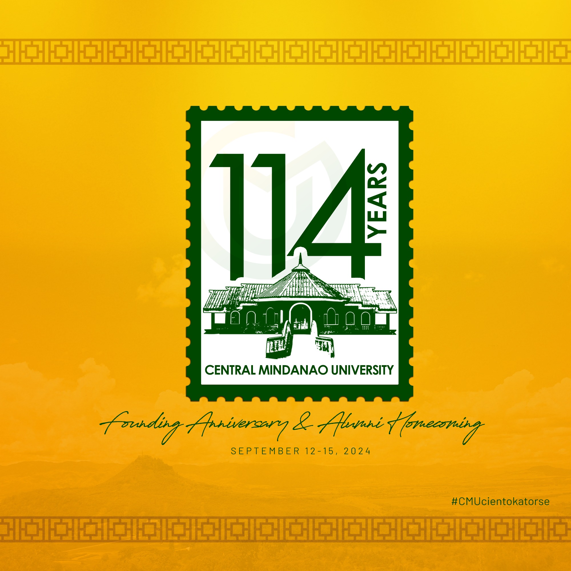 Central Mindanao University Logo