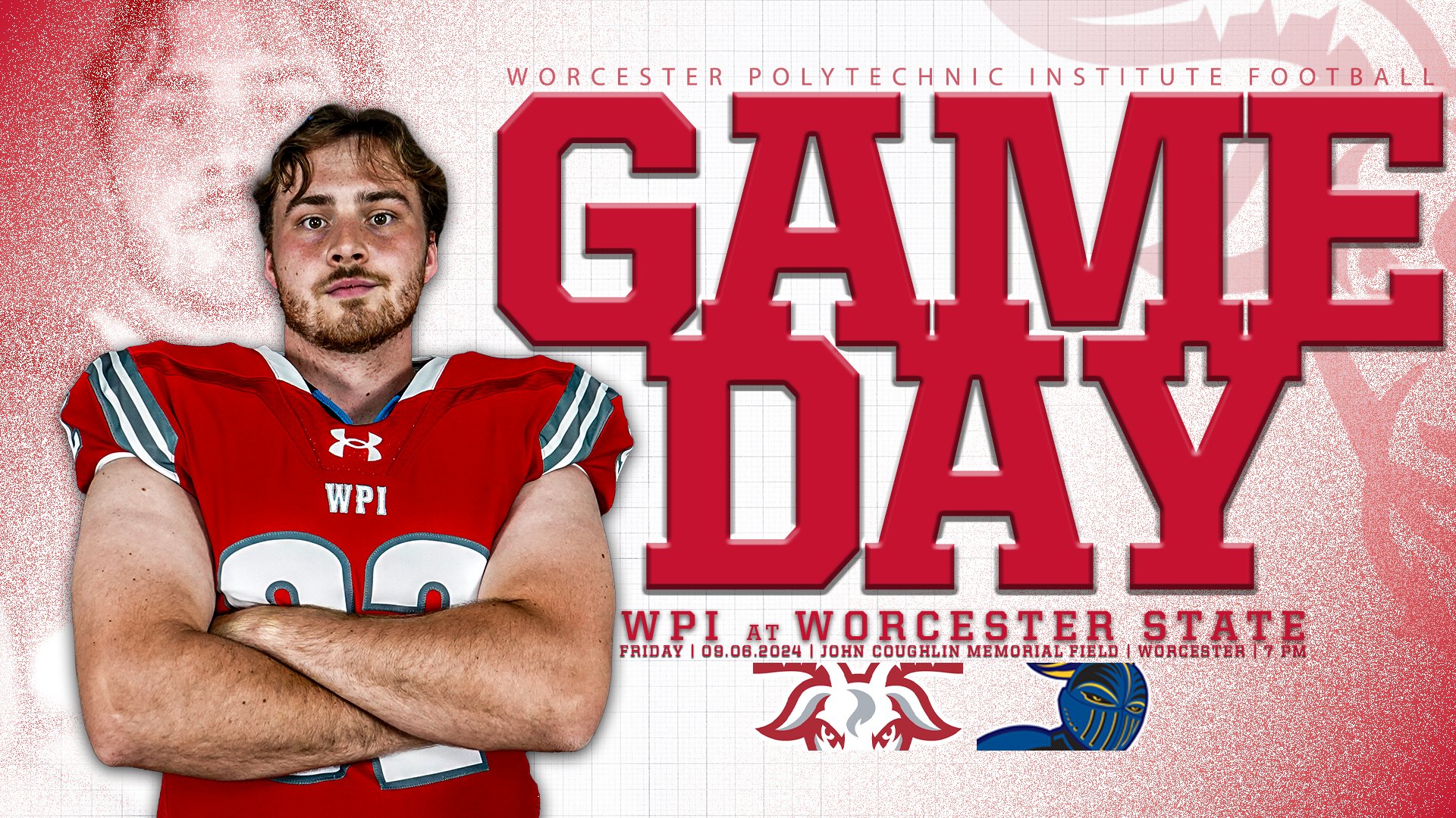 Wpi Football Logo Worcester Polytechnic Institute Apparel & Spirit