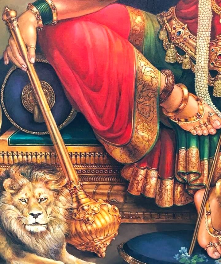 Maa Durga is considered the most powerful deity. Decoding the 10 hands ...