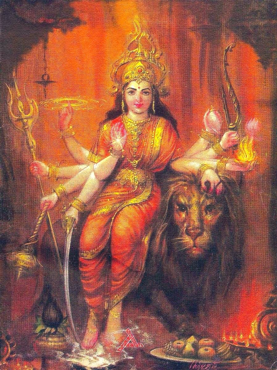 Maa Durga is considered the most powerful deity. Decoding the 10 hands ...