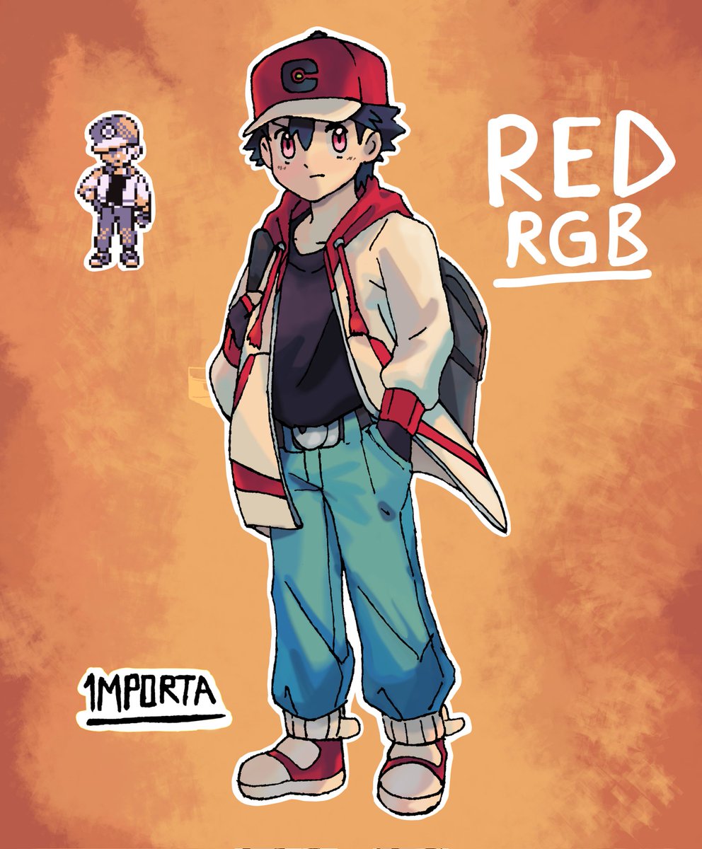 Pokemon Champion Red Art