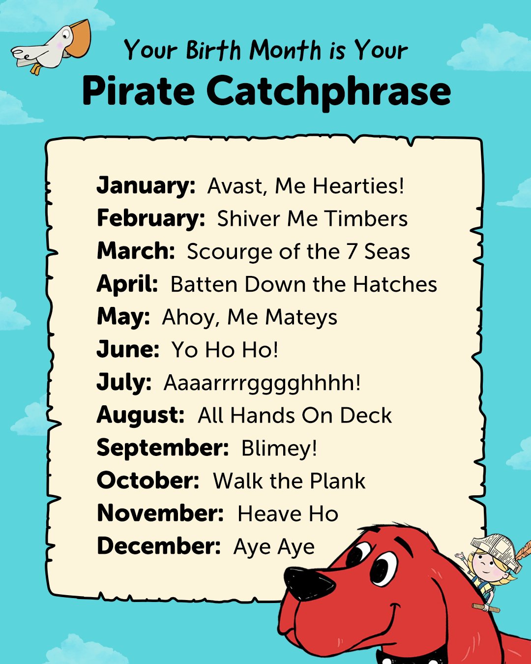 Pirate Catch Phrases 60 Funny Pirate Sayings For Kids In The