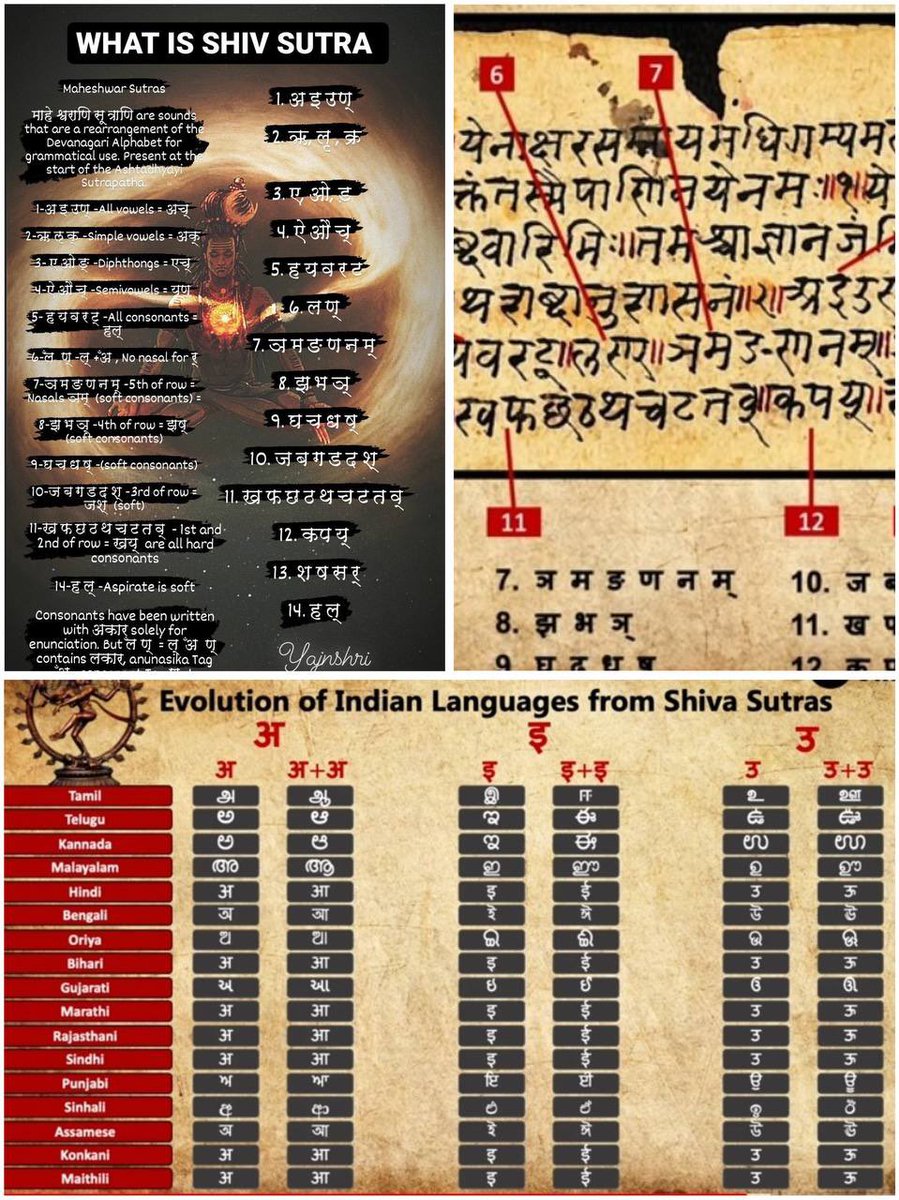 🧵 शिव सूत्र अपने ब्रह्मांडीय नृत्य के अंत में भगवान शिव ऋषि सनक और