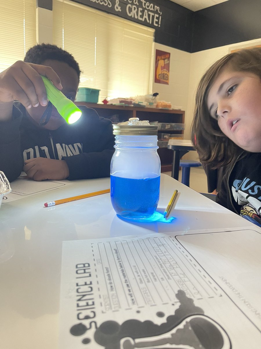 ☁️💧 #JOleaders in 5th-grade STEAM class explored the water cycle by ...