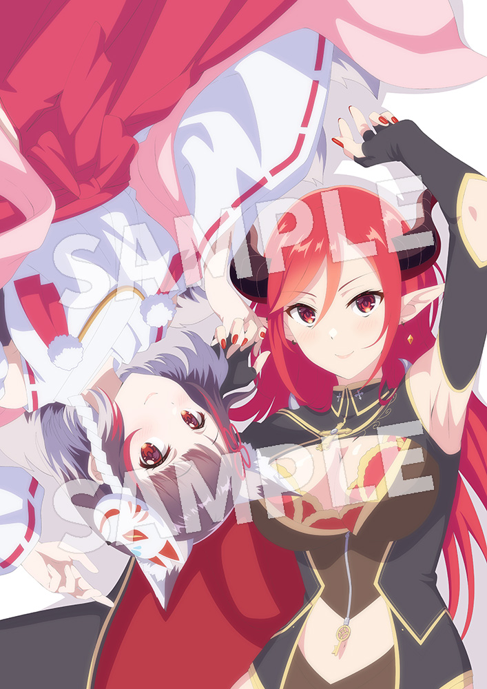 動畫《身為 VTuber 的我因為忘記關台而成了傳說》釋出 BD＆DVD 店鋪特典插圖 - nk940155的創作 - 巴哈姆特