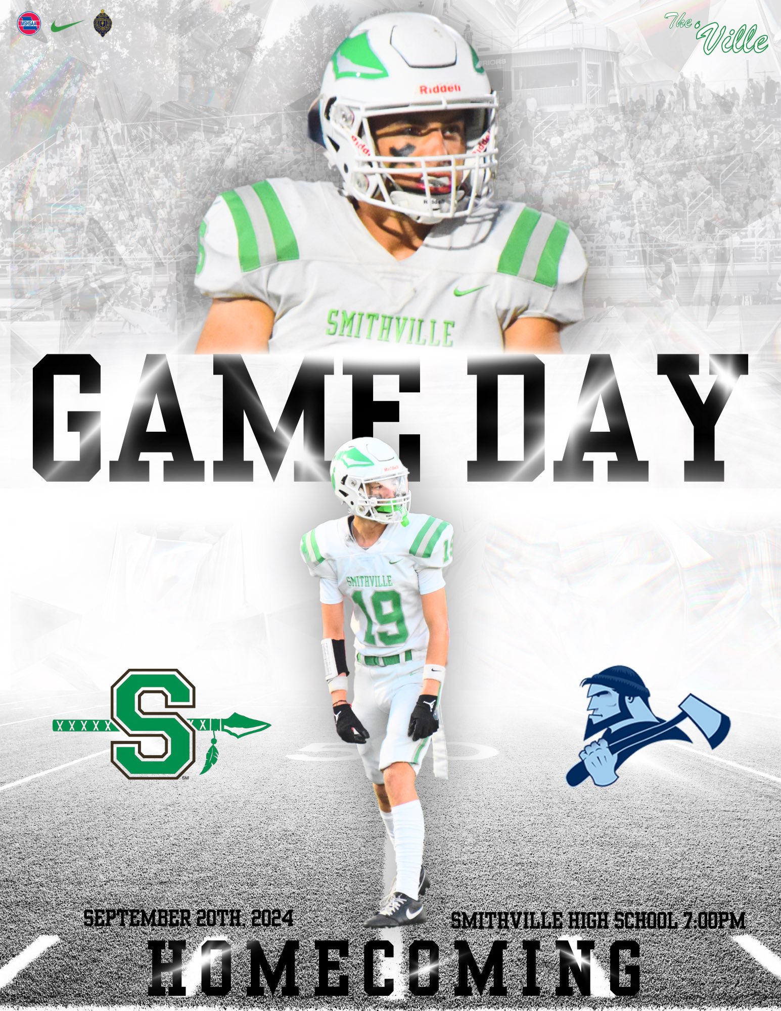 Smithville High School Logo Get Ready To Show Your Warrior Pride!💚