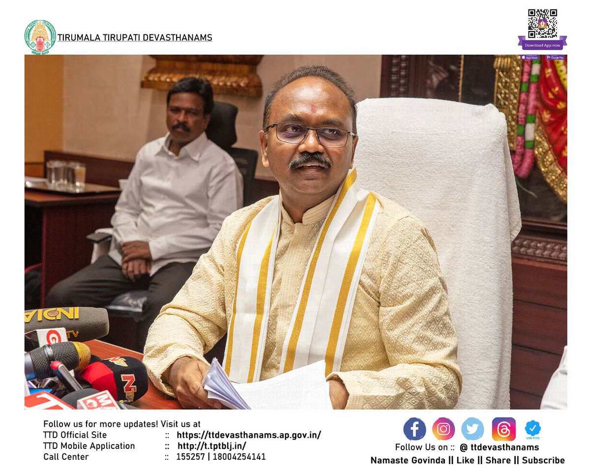 Tirumala Tirupati Devasthanams's Threads – Thread Reader App