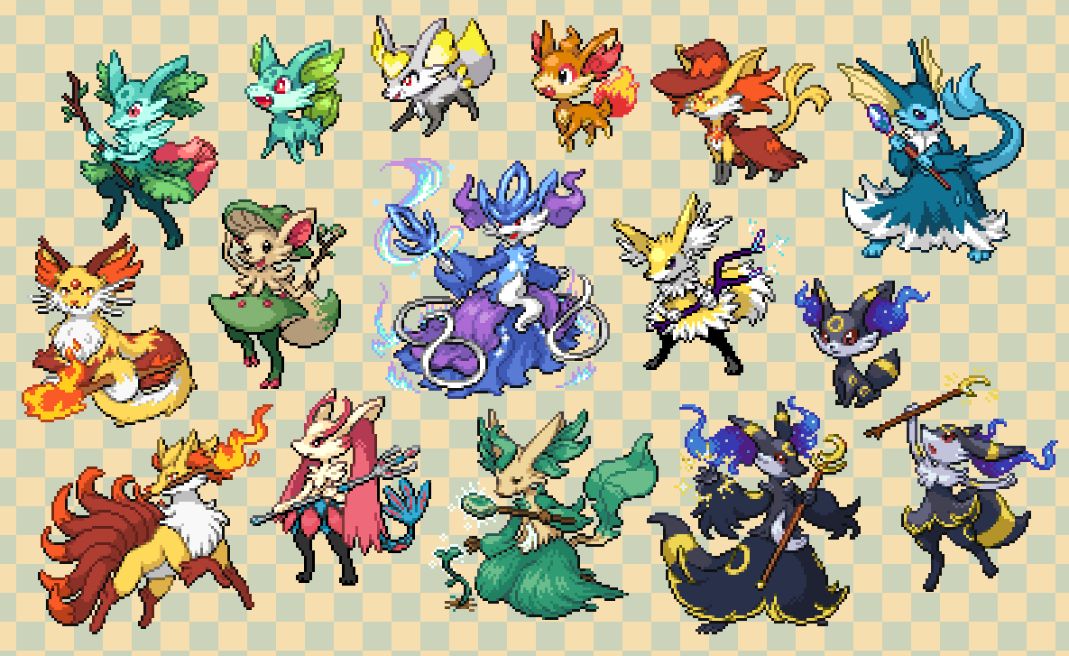 Pokemon Sprites Fusions