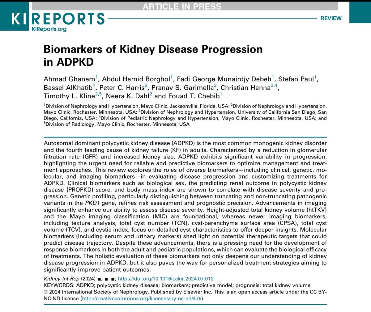 Summary of Autosomal dominant polycystic kidney disease (ADPKD) part1 # ...