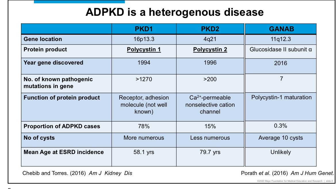 Summary of Autosomal dominant polycystic kidney disease (ADPKD) part1 # ...