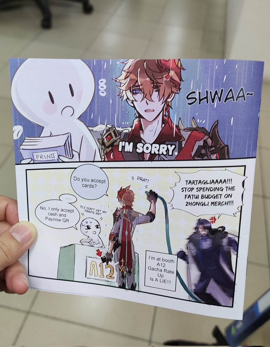 「Dunno why every time got people ask me for booklet catalogue」Dark Kun ...