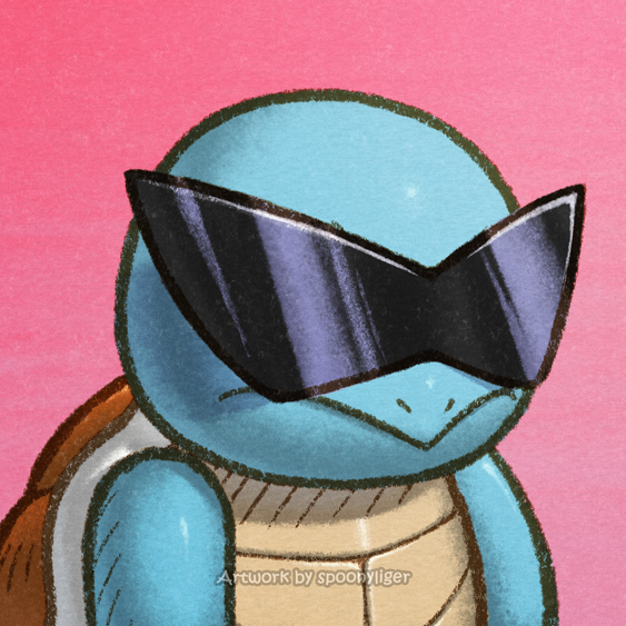 Squirtle Shades Png