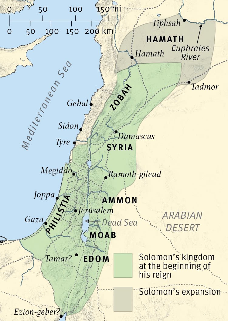 1 Kings Chapter 4 Solomon’s Administrative Districts (1 Kings 4:7–19) c ...