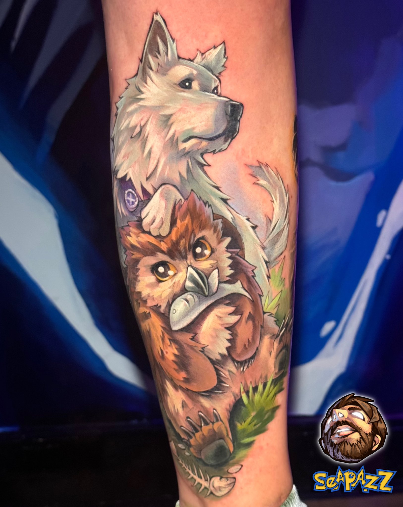 Wolf Scratch Tattoos BLACKHOUSE INK TATTOO 📍SIDE | EYE OF THE