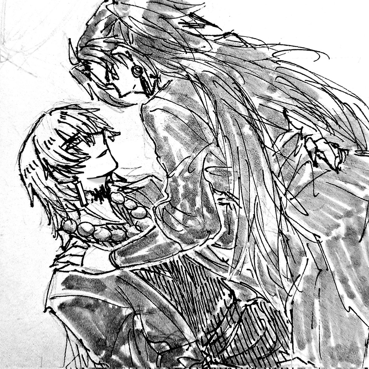 「📿🐉 #geshuyan week Day 1: night encounter 」(not) Sallの漫画